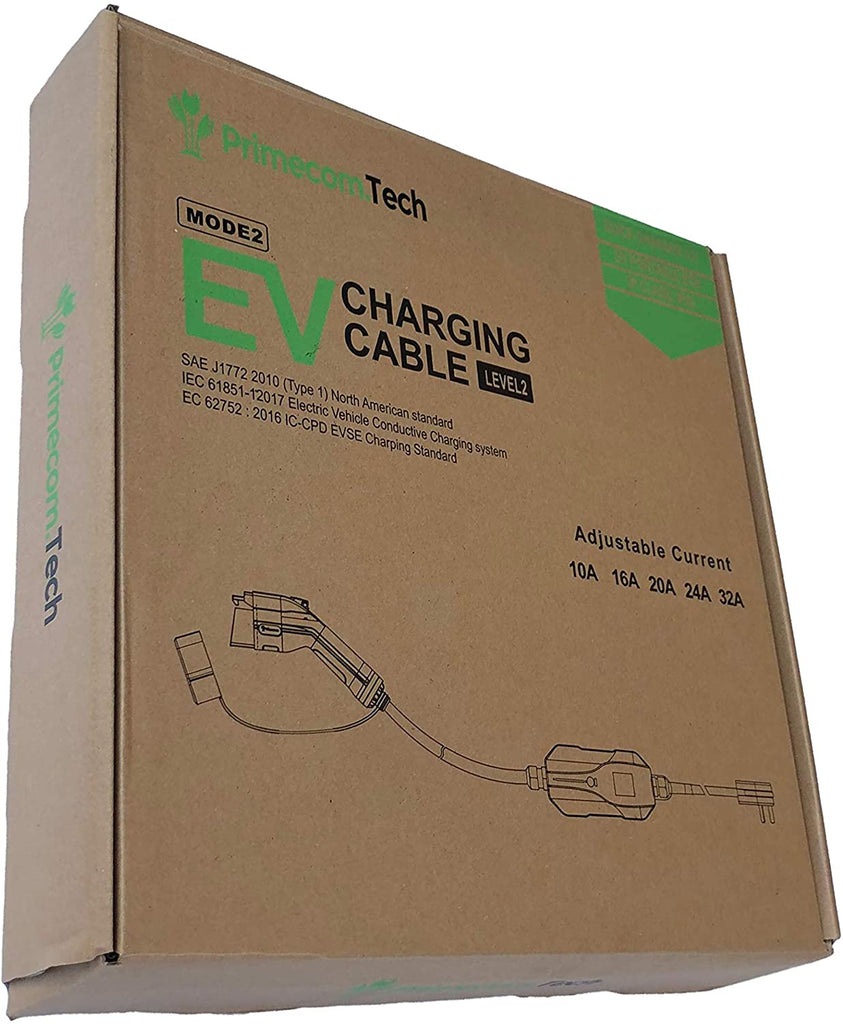 Level 2 Electric Vehicle (EV) Charger Amperage Adjustable – doubleev